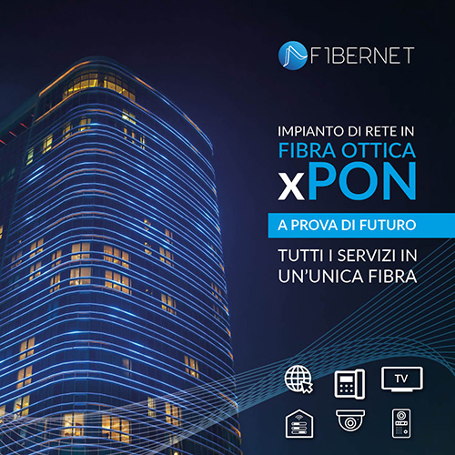 xPON E MULTISERVIZIO - Connettività in fibra ottica - Fibernet